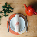 Red Robin Napkin Gift Set By Lottie Day | notonthehighstreet.com