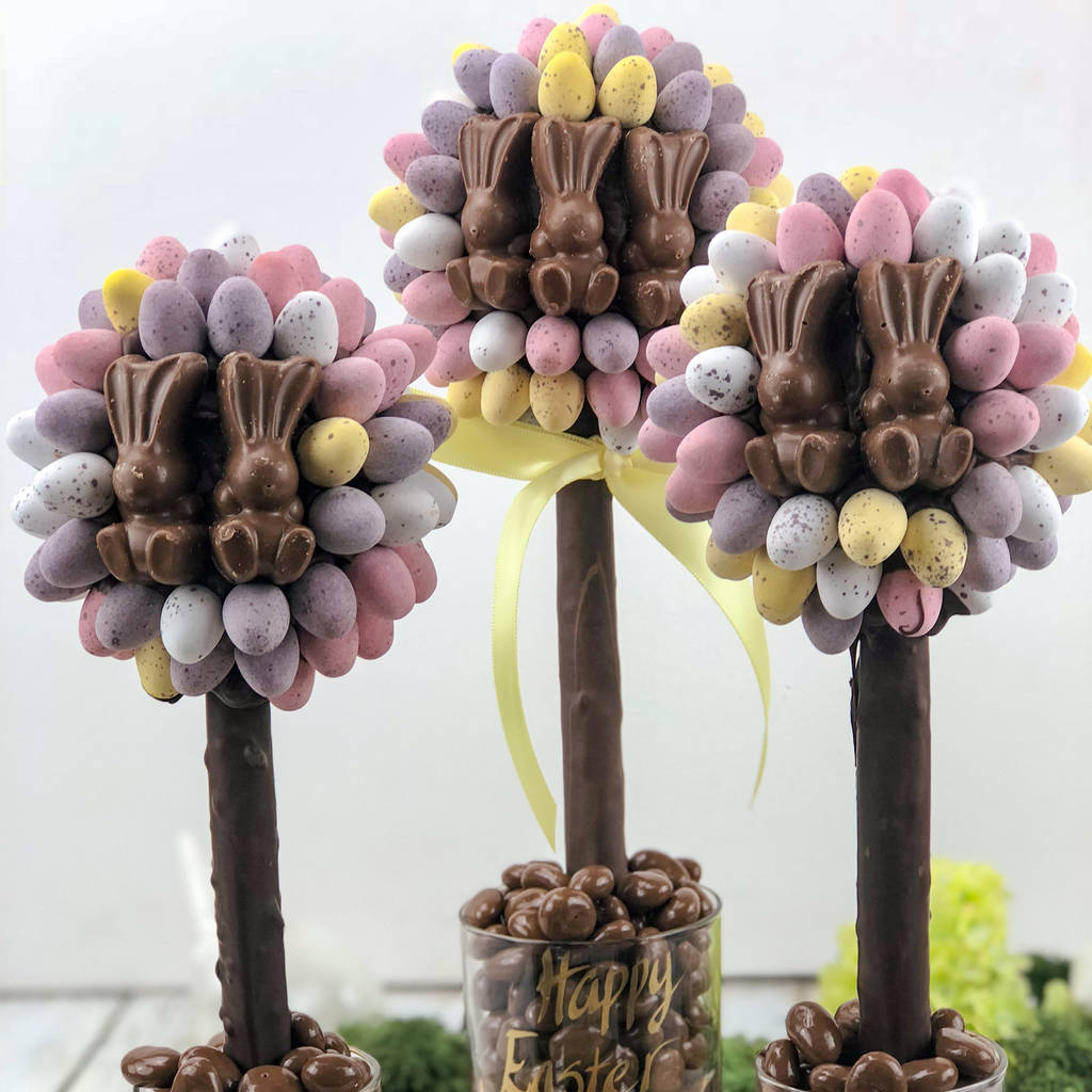 cadburys mini egg, with malteser bunny tree by sweet trees ...