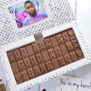 personalised chocolate by morse toad | notonthehighstreet.com