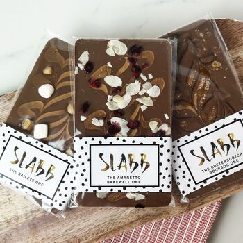 Boozy Milk Chocolate Slabb Chocolate Bundle By The Slabb ...