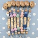 Personalised Crochet Dummy Clip By Pops And Dudes | notonthehighstreet.com