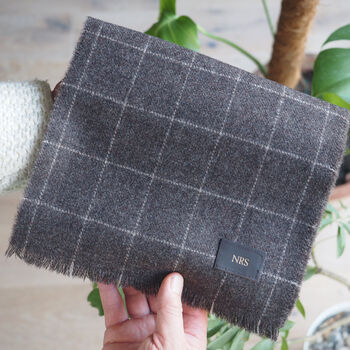 Lambswool Scarf With Handwritten Message By Stabo | notonthehighstreet.com