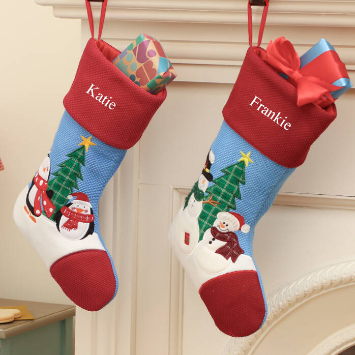 Personalised Luxury Children's Christmas Stocking By Dibor ...