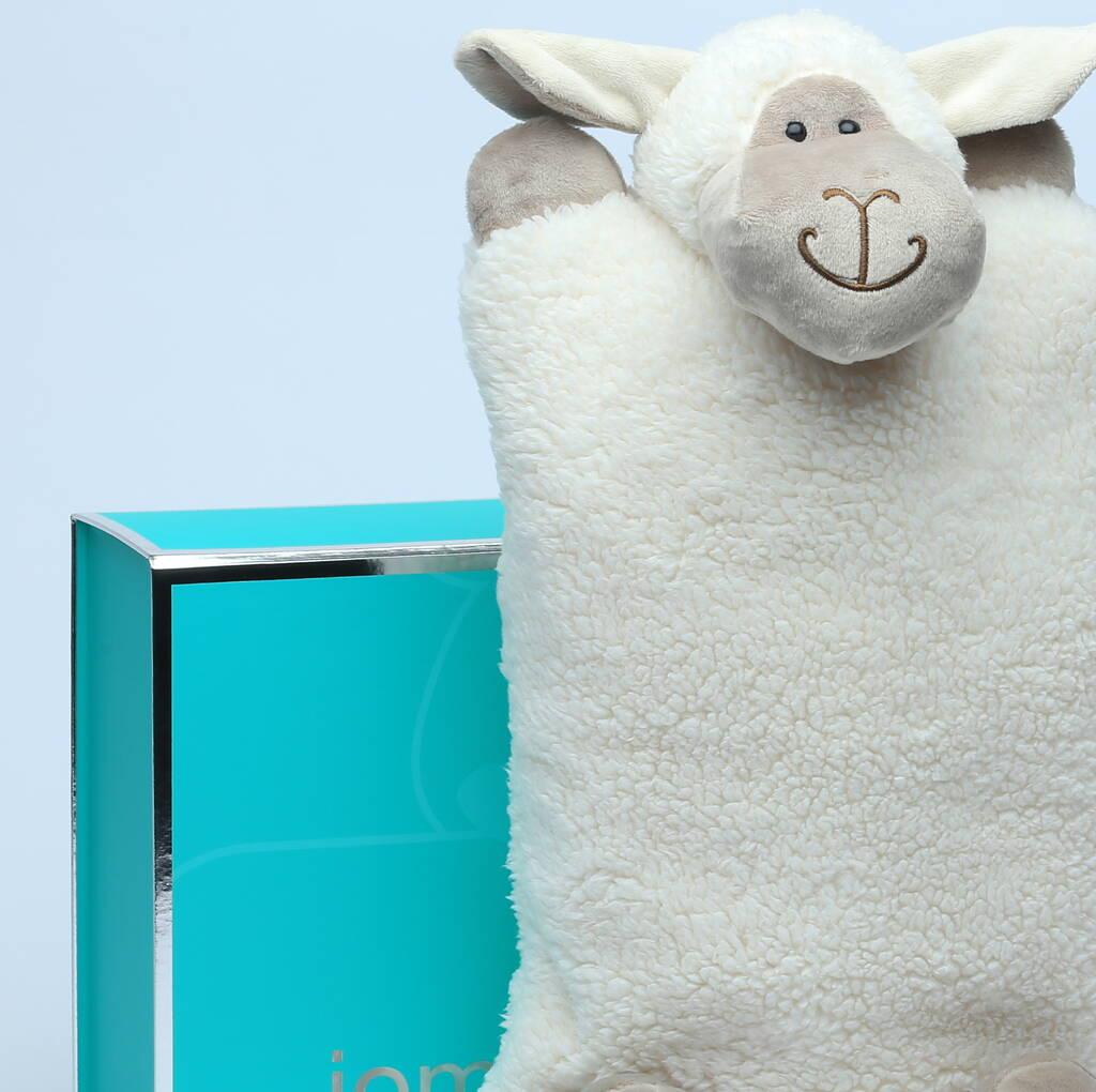 Sheep Hot Water Bottle Cover And Bottle Included By Jomanda #Softer ...