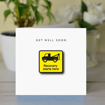 'get Well Soon' Recovery Card By Loveday Designs | notonthehighstreet.com