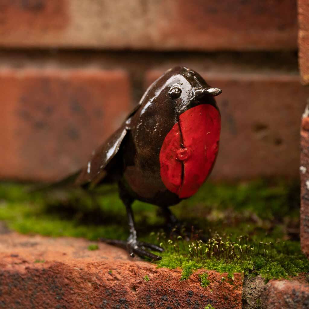 Robin Handmade Recycled Metal Garden Sculpture By Chi Africa ...