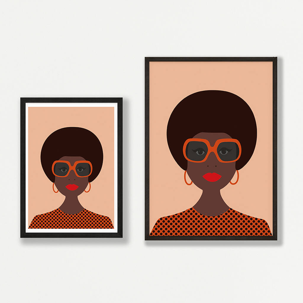 Pam Print By Gail Myerscough | notonthehighstreet.com