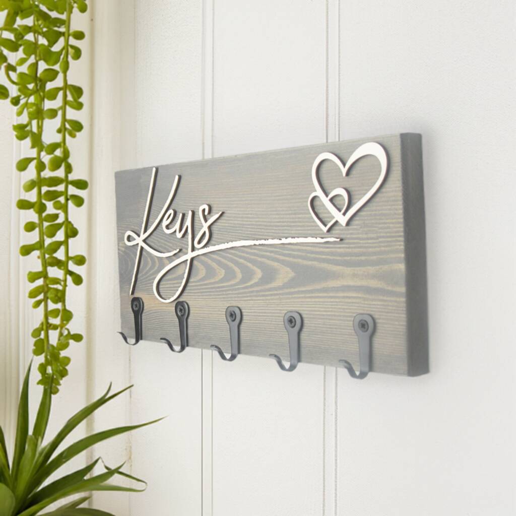 Wooden Wall Key Hooks By Mac and lilly