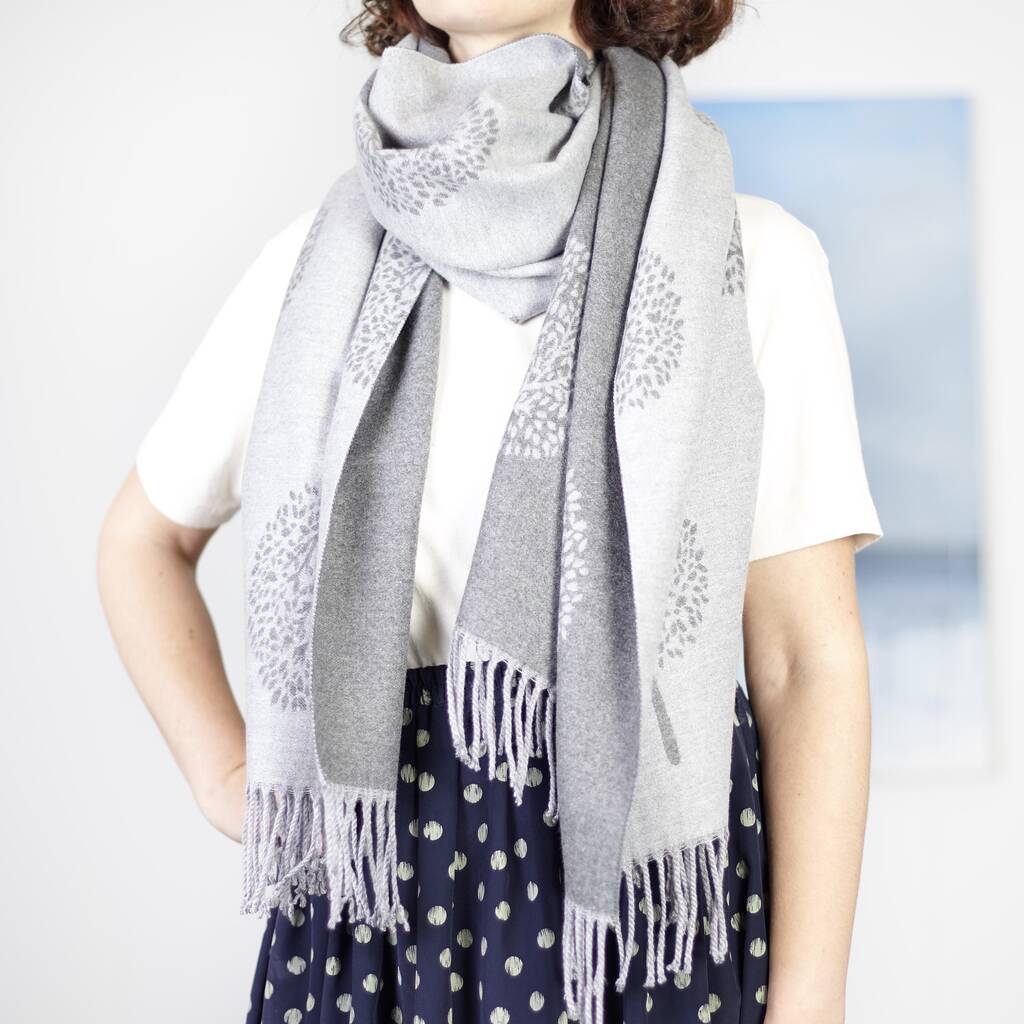 cashmere tree of life scarf by my posh shop | notonthehighstreet.com