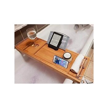 Two In One Bathtub Caddy And Laptop Bed Desk By Momentum ...