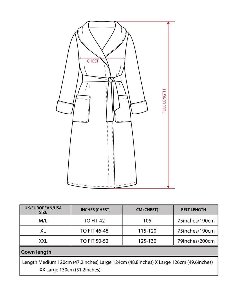 Belgravia Luxury Cotton Short Velvet Robe In Burgundy By Bown of London ...