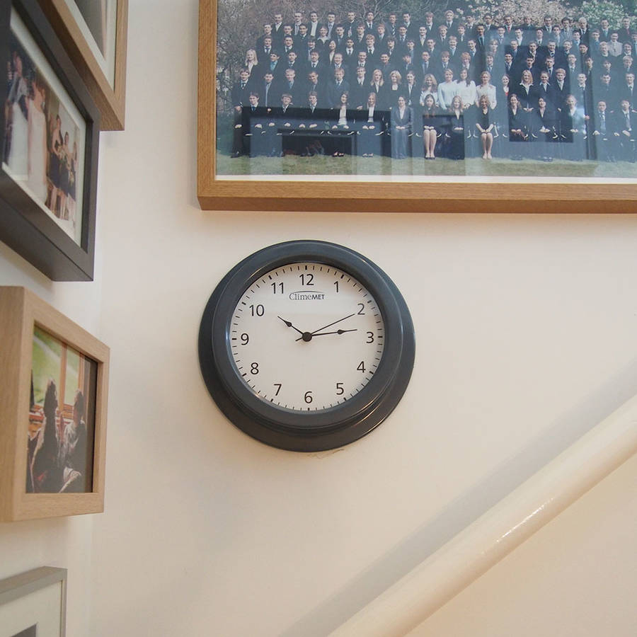 climemet wall clock by climemet | notonthehighstreet.com