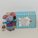 personalised children's birthday mouse and book by fromlucy ...