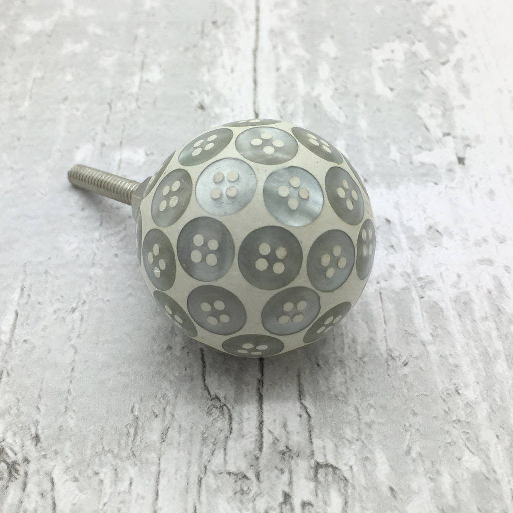 colourful button resin cupboard bedroom door knobs by g decor ...
