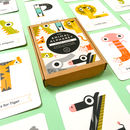 Animal Alphabet Flash Cards By The Jam Tart | notonthehighstreet.com