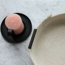 Pure White Cotton Rope Tray By Knotsy Brighton | notonthehighstreet.com