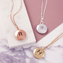 Personalised Heart Letter Locket Necklace By J&S Jewellery ...