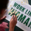 ‘Work Like A Human’ Hand Finished Riso Print By Letters By Em ...