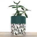 Shakespeare Fabric Pot. Planter By Cetus | notonthehighstreet.com