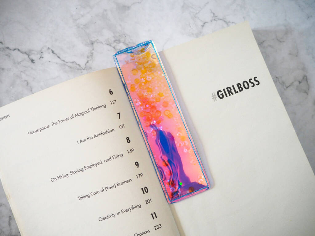 Holographic Vinyl Sequin Bookmark By Suki Sabur Designs ...