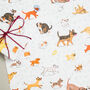 Dog Park Gift Wrap Paper Set Of Two Sheets By jo clark design ...