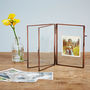 Recycled Glass And Metal Photo Frame By Paper High | notonthehighstreet.com