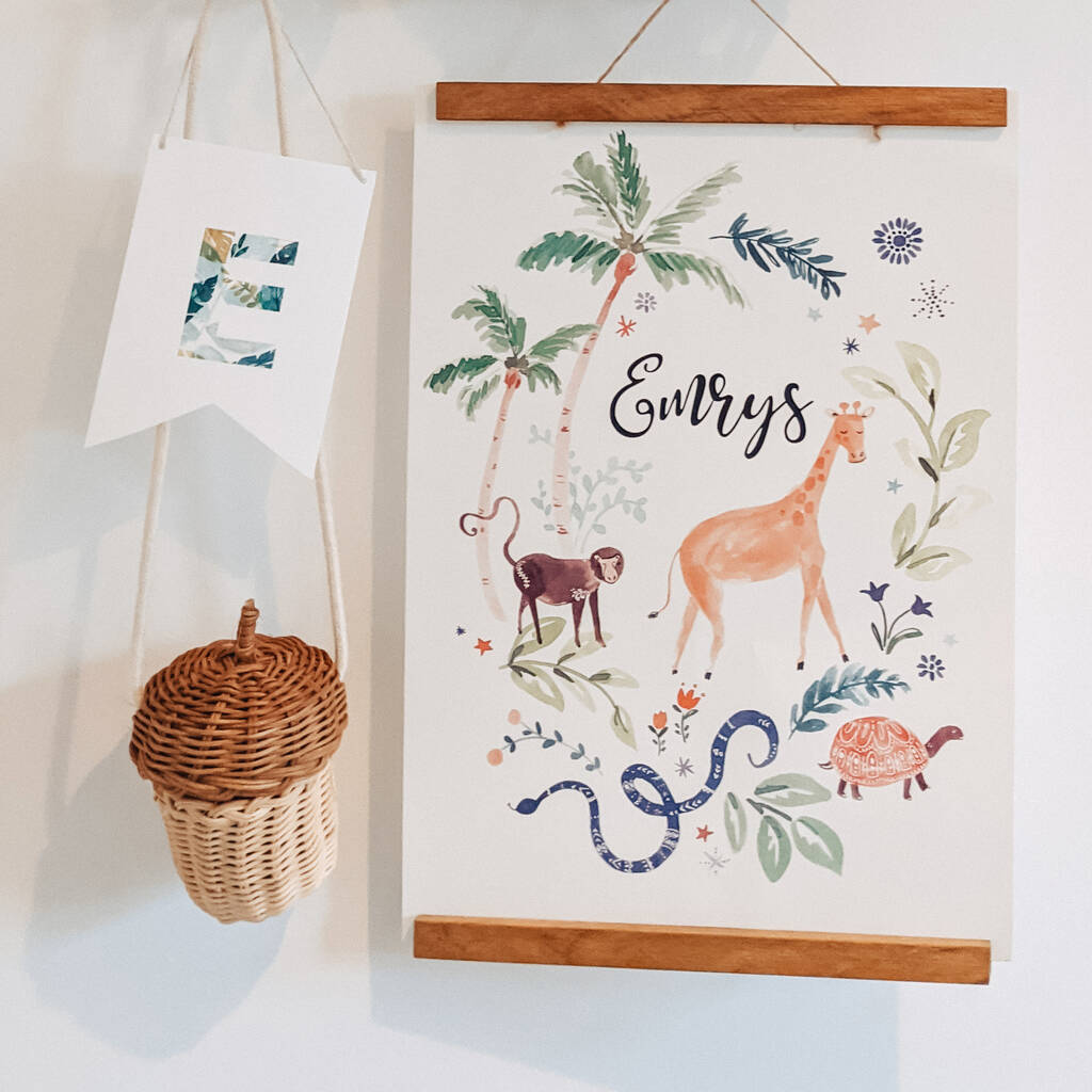 Monogram Flags By Ashley Thomas | notonthehighstreet.com