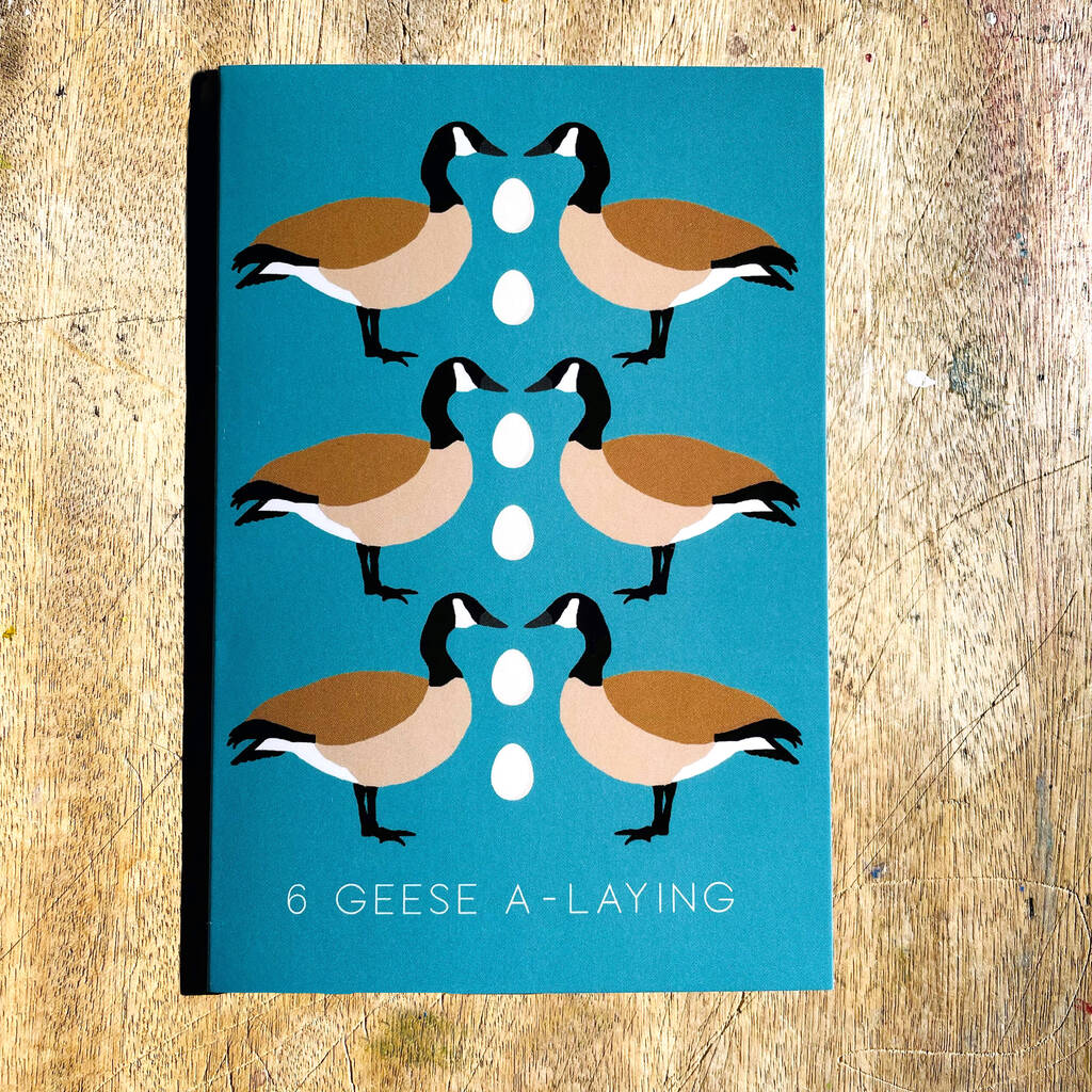 Christmas Birds Six Card Pack By Tamzin Harris