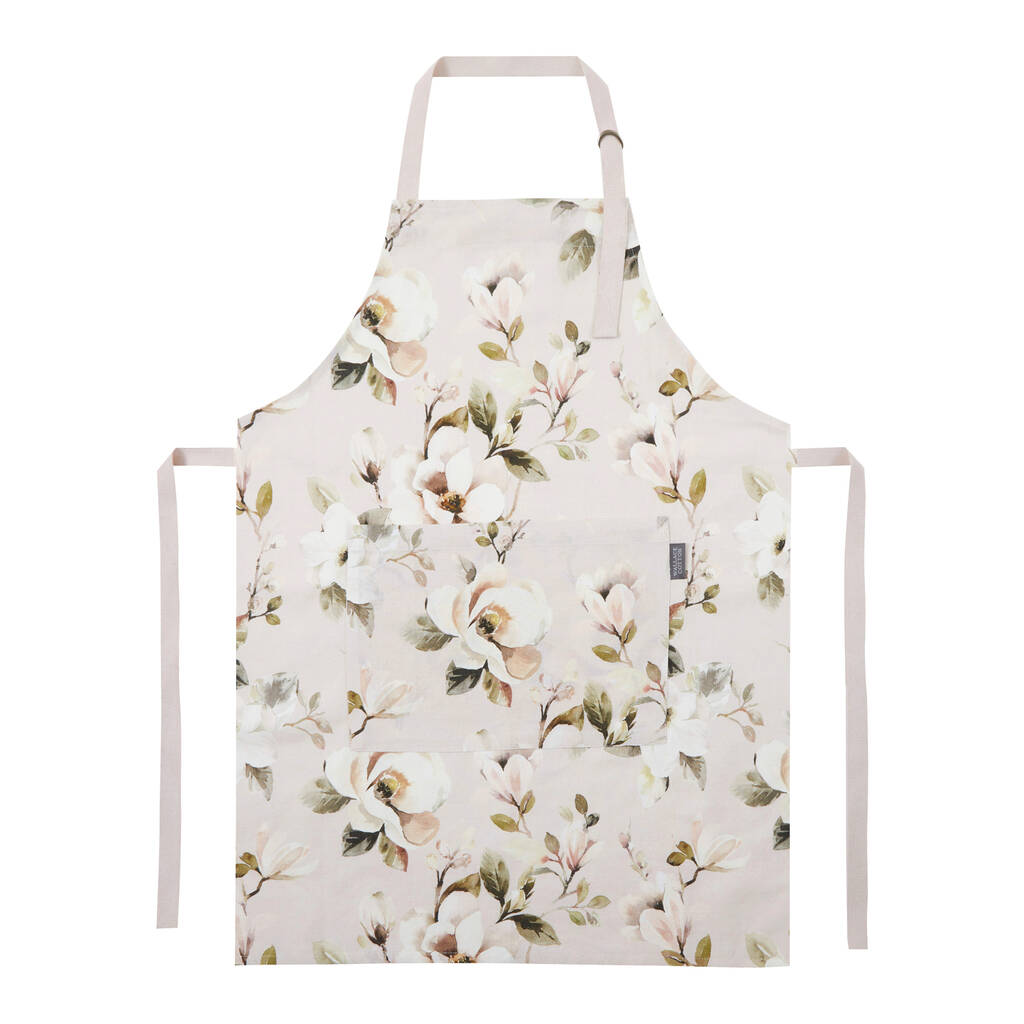 Sweet Magnolia Apron By Wallace Cotton | notonthehighstreet.com