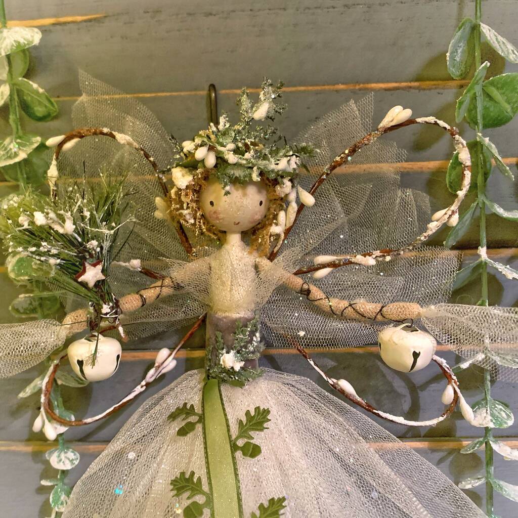 Christmas Woodland Fern Fairy Treetopper By Potting Shed Designs ...