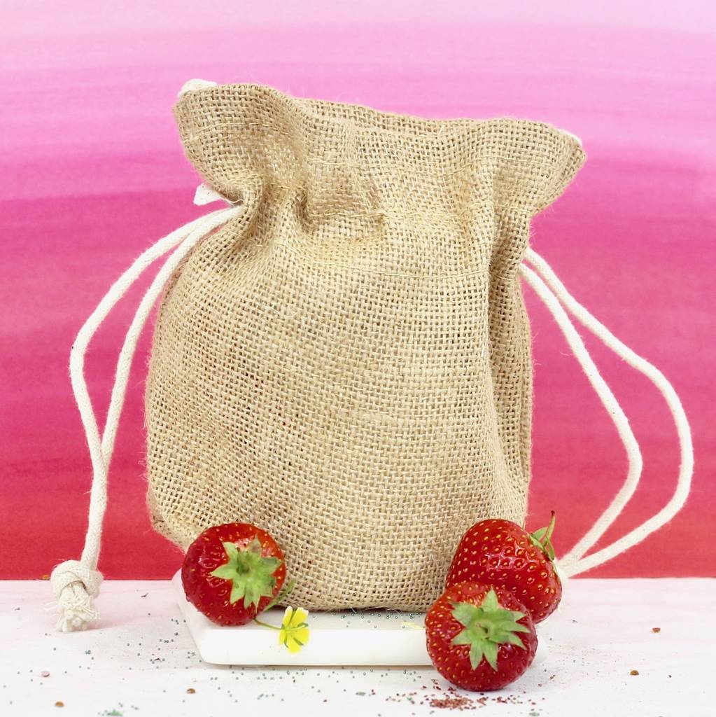 personalised sweet strawberry jar by beecycle | notonthehighstreet.com