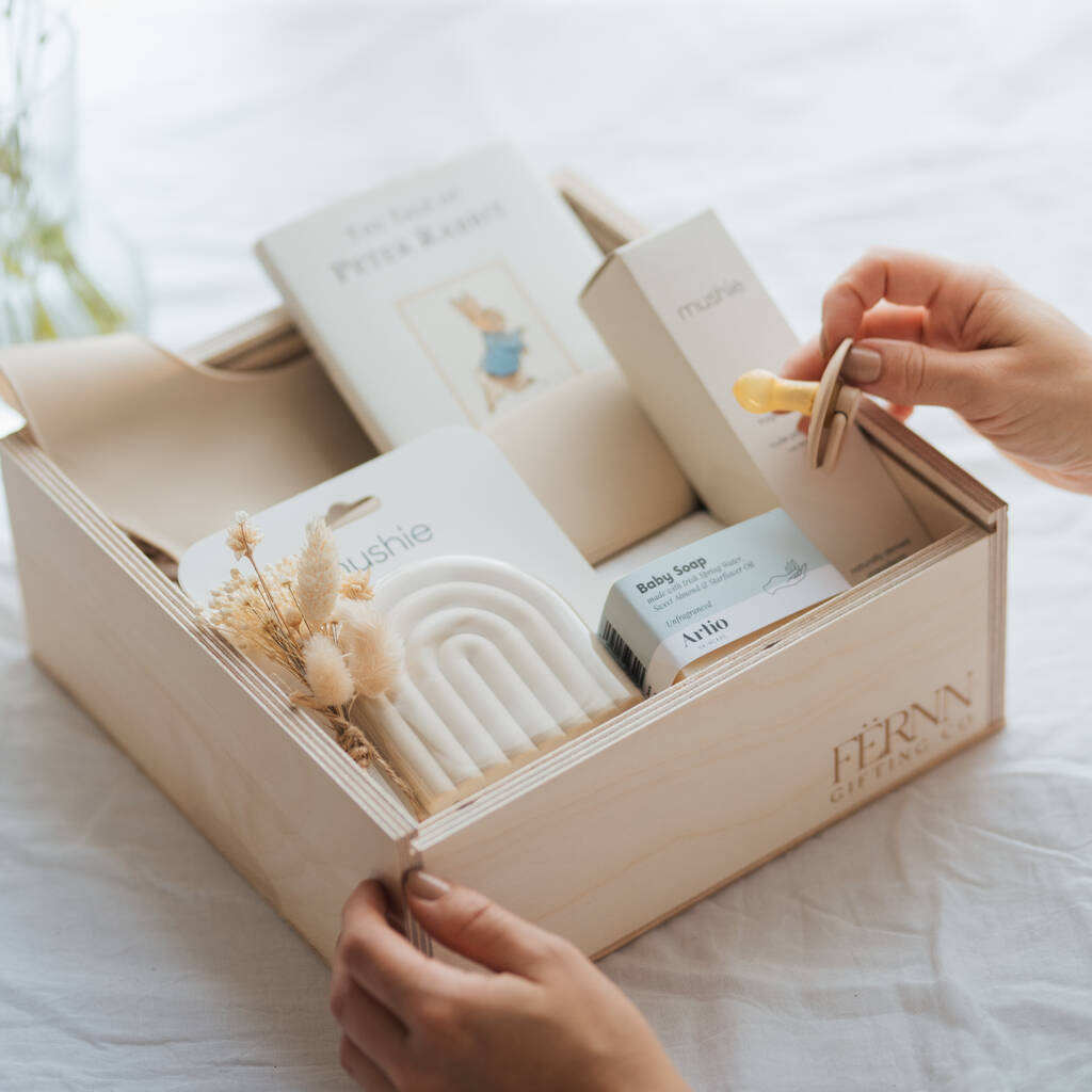 The New Baby Welcome Gift Hamper By FËRNN Gifting Co