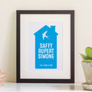 Family Home Print Personalised By A Is For Alphabet ...