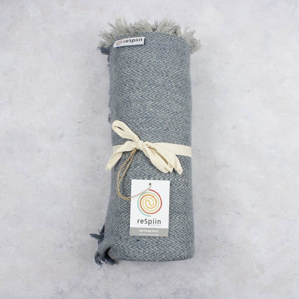 Recycled Wool Throw By Green Tulip | notonthehighstreet.com