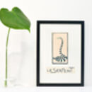 Le Serpent Framed Vintage French Snake Print By Lelloliving ...