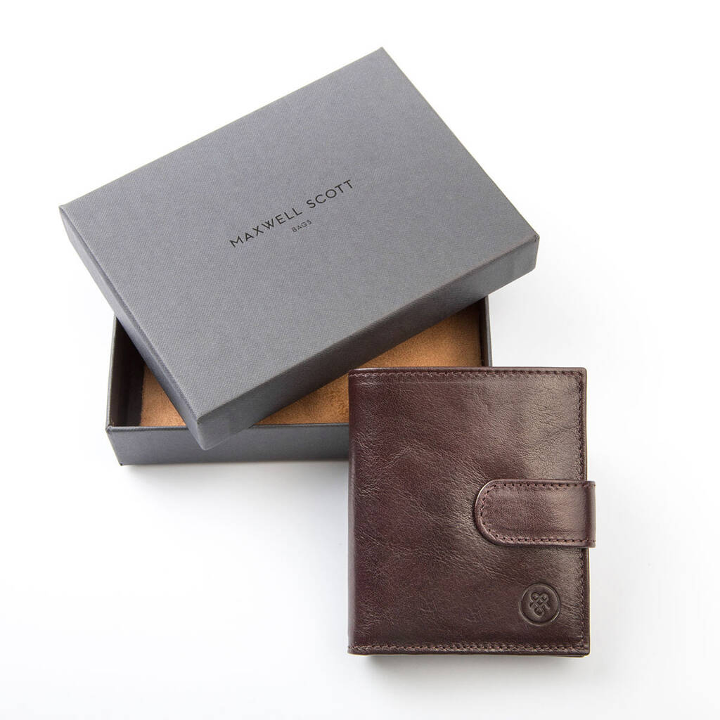 Small Real Leather Wallet For Men 'pietre' By Maxwell Scott Bags ...