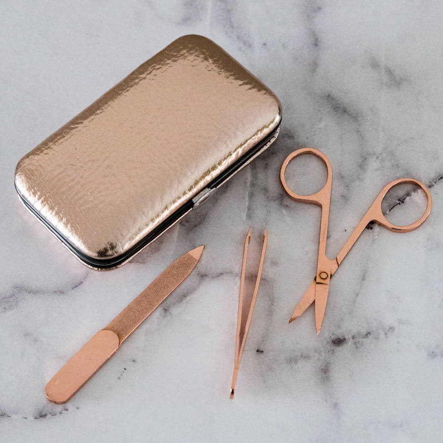 personalised ladies mini manicure set by ginger rose ...