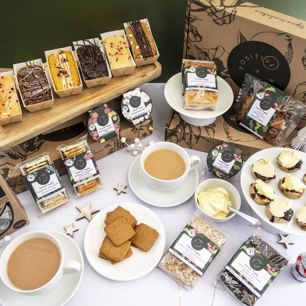 Luxury Family Festive Sweet And Savoury Hamper By Positive Bakes ...