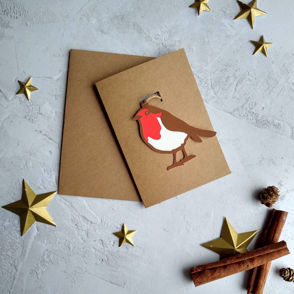 Papercut Christmas Decoration Christmas Card By Rosie and the Boys ...