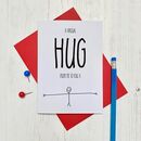 Virtual Hug Card By Adam Regester Design | notonthehighstreet.com