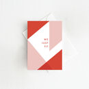 We Just Fit Card By Rodo Creative | notonthehighstreet.com