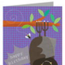 Happy Birthday Bat Card By Kali Stileman Publishing ...