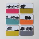 Landscape Coaster Set. Box Set Of Six Designs. Set Two By The Art Rooms ...