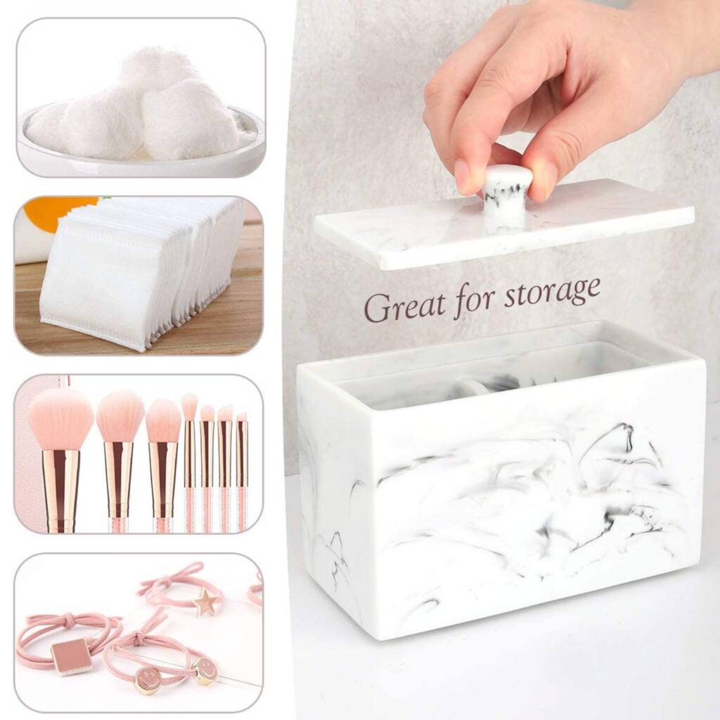 Ink White Two Compartment Organizer Container By Momentum