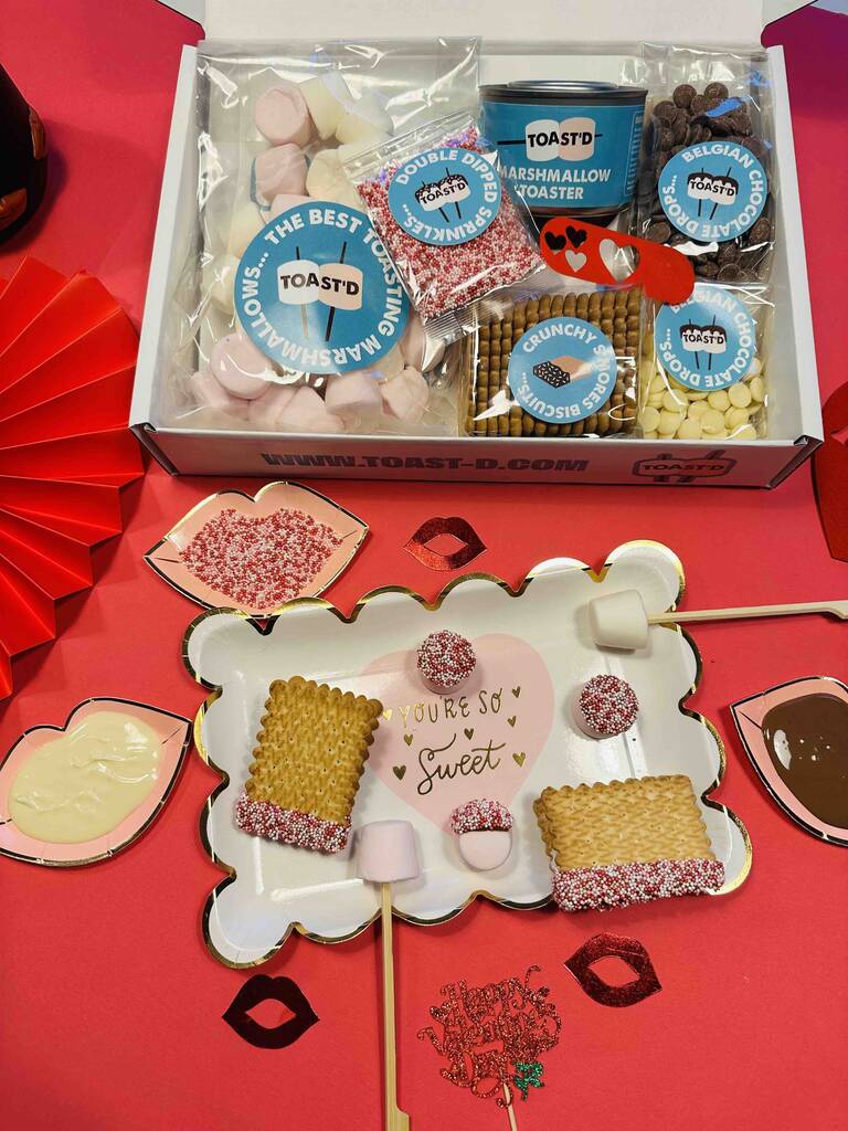 Valentine's Ultimate Marshmallow And S'mores Kit By Toastdkits