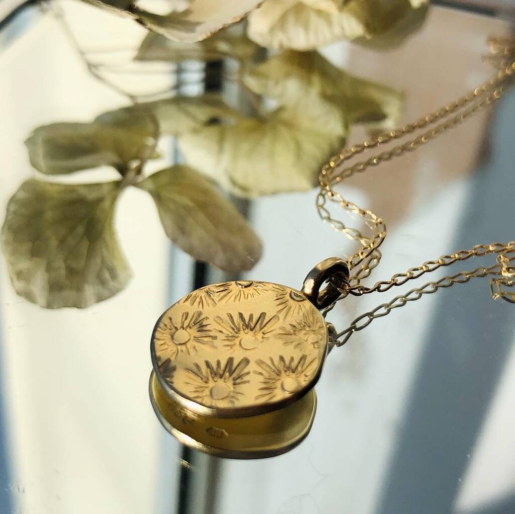 Sunbeam Coin Pendant By Louise Ineson Jewellery | notonthehighstreet.com