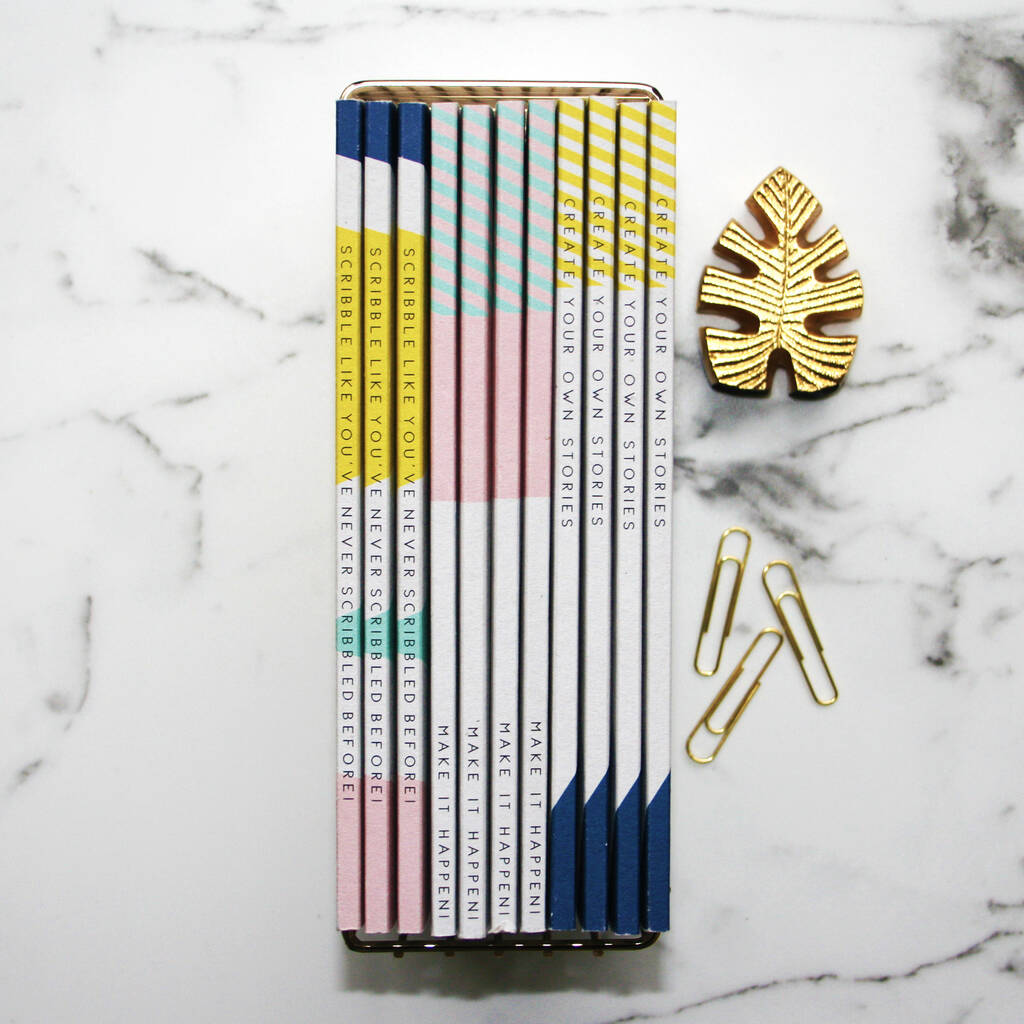 scribble notebook by hello geronimo | notonthehighstreet.com