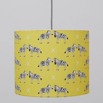 a handmade zebras lamp shade by rosa & clara designs ...
