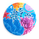 Isla Silk Covered Compact Mirror By Armitage Design ...