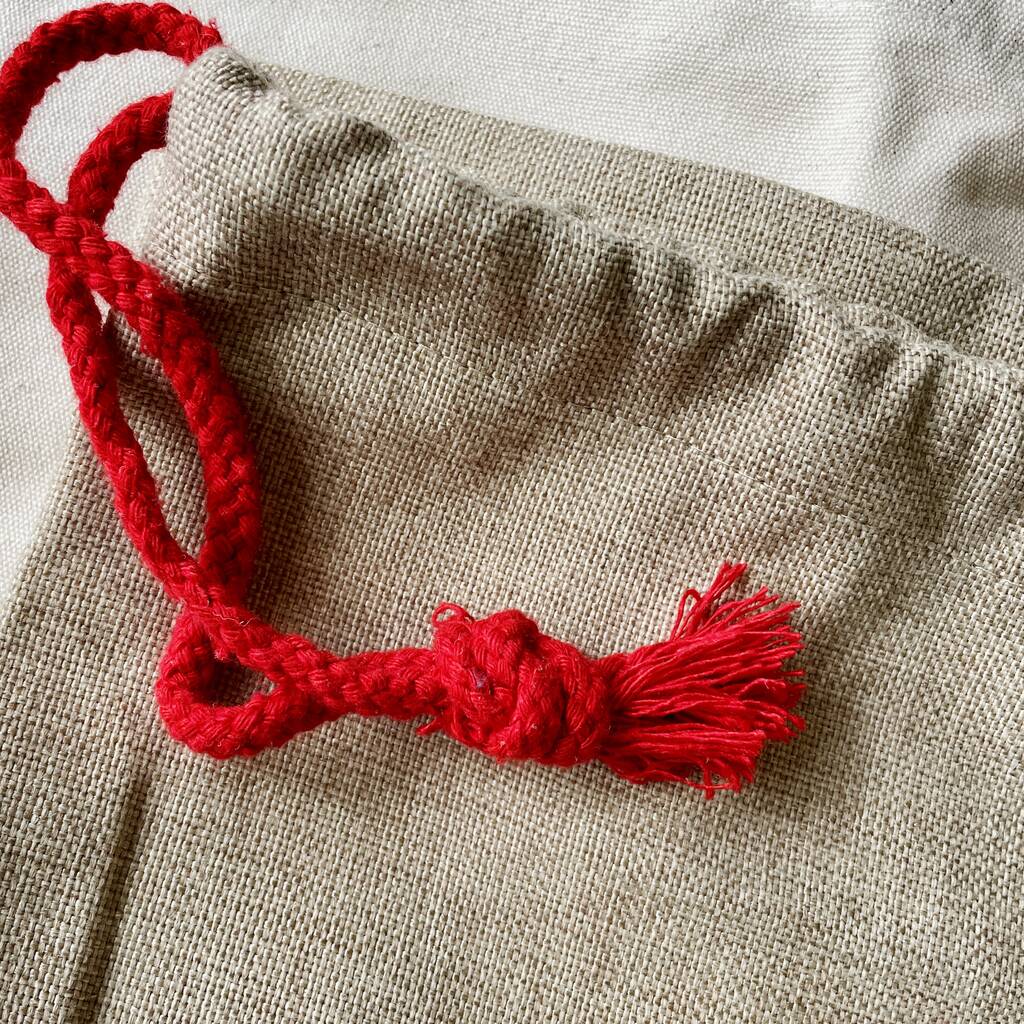 Officially 'Nice' Personalised Christmas Sack By Lunella